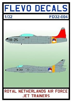 Royal Netherlands Air Force Jet Trainers - Flevo Decals - HobbyPlastik.dk
