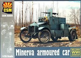 Minerva Armored Car - 1:35 - HobbyPlastik.dk
