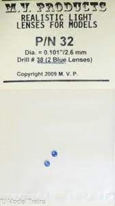 LS 32 Realistic light lenses for models - 1:43 - HobbyPlastik.dk