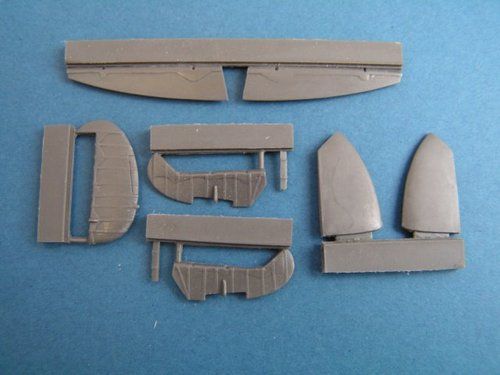 Spitfire Mk. IX Control surfaces early for Airfix - 1:72 - HobbyPlastik.dk