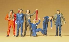 German Air Force FRG, Pilots and ground crew - 1:72 - HobbyPlastik.dk