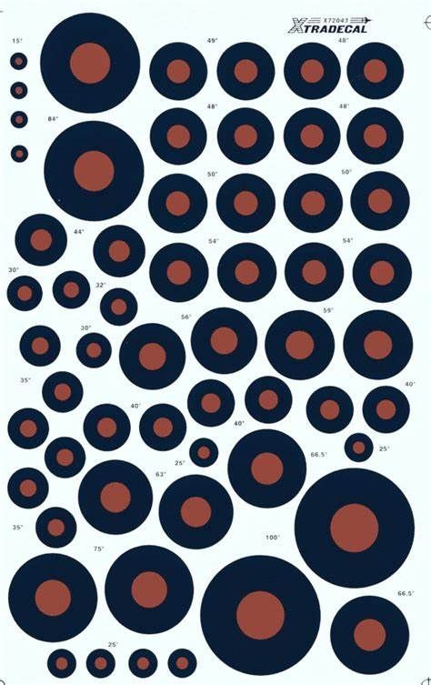 RAF Roundels B type - Xtradecal - HobbyPlastik.dk